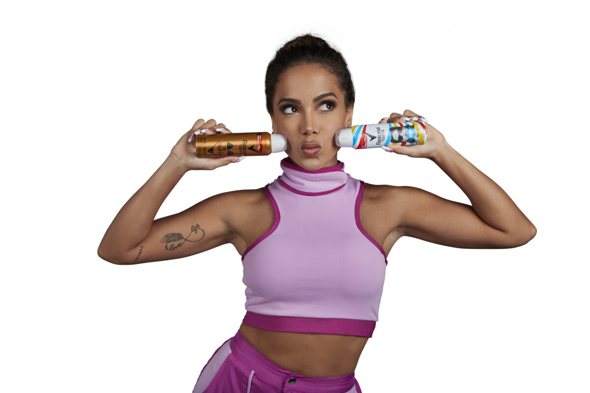 Foto: Lançada no início de 2020, a linha Rexona By Anitta tornou-se um ...