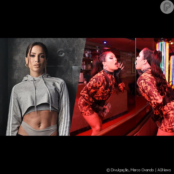 Anitta ofereceu troféu do Prêmio Multishow para Glória Groove - Purepeople