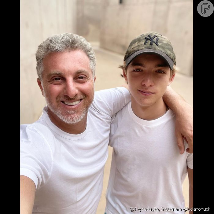 Luciano Huck fez homenagem para filho mais velho no Instagram - Purepeople