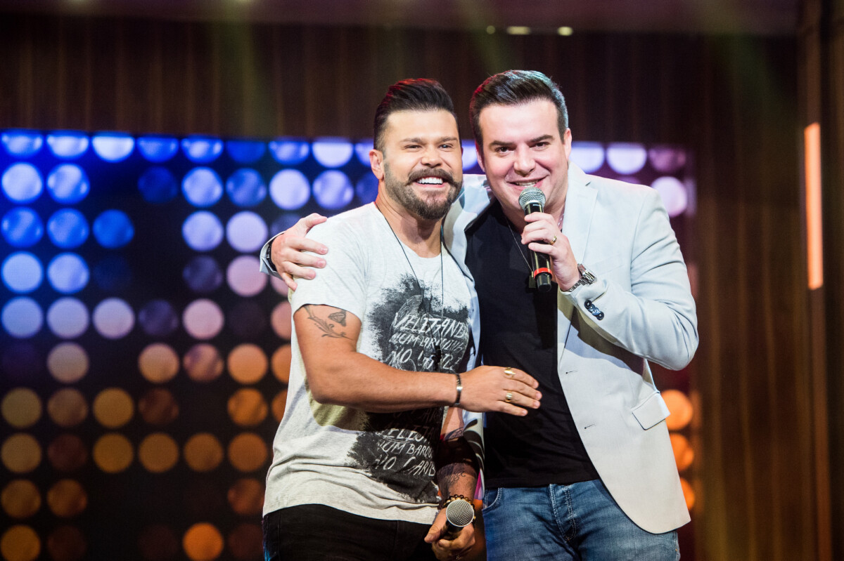 Foto: Marcos e Belutti foram uma das atrações do 'Encontro com Fátima ...