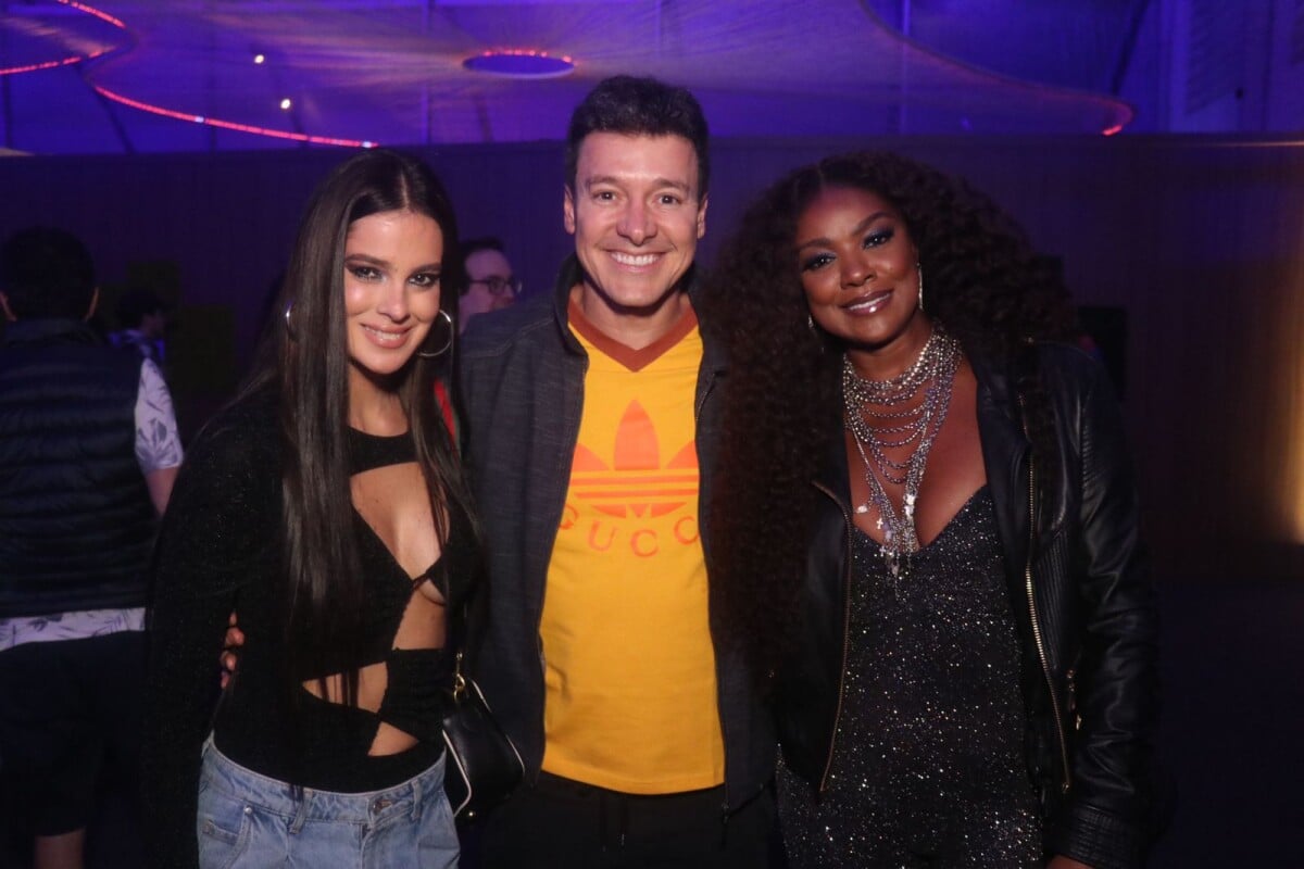 Foto: Rodrigo Faro e Vera Viel foram ao Rock in Rio com Cris Vianna - Purepeople