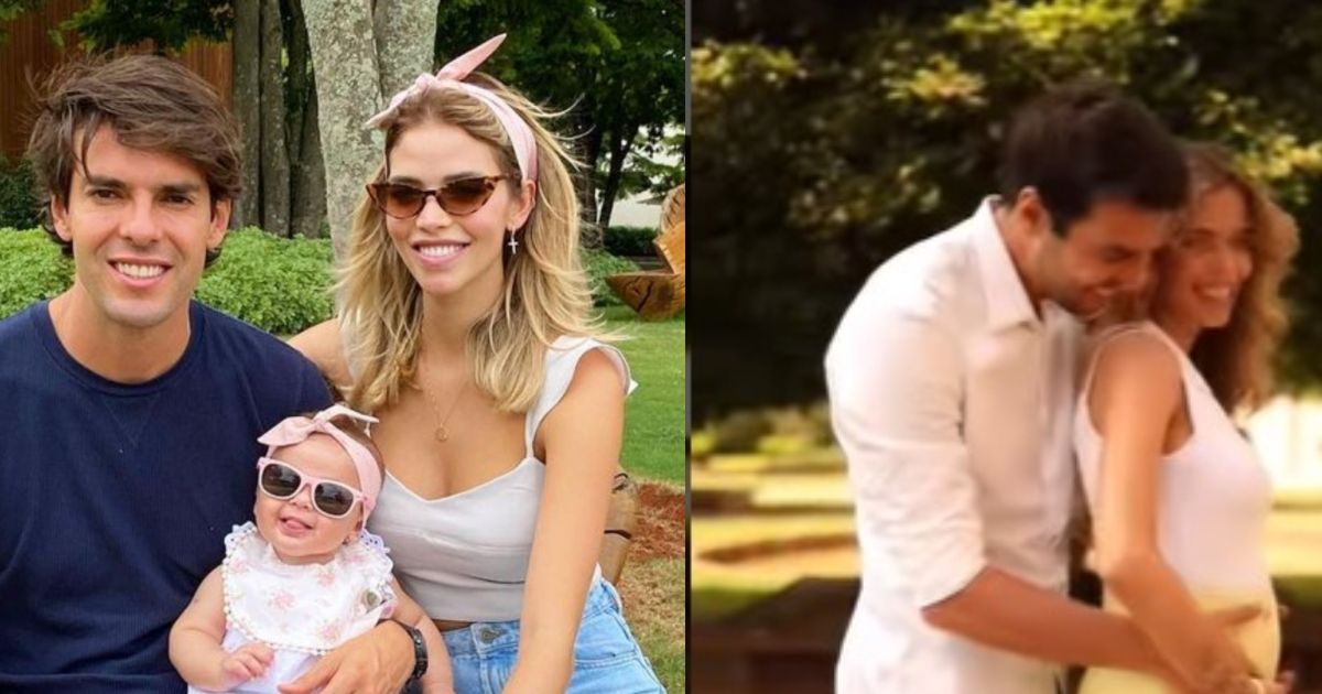 Kaká: ex-jogador anuncia segunda gravidez ao lado da mulher, Carol Dias ...