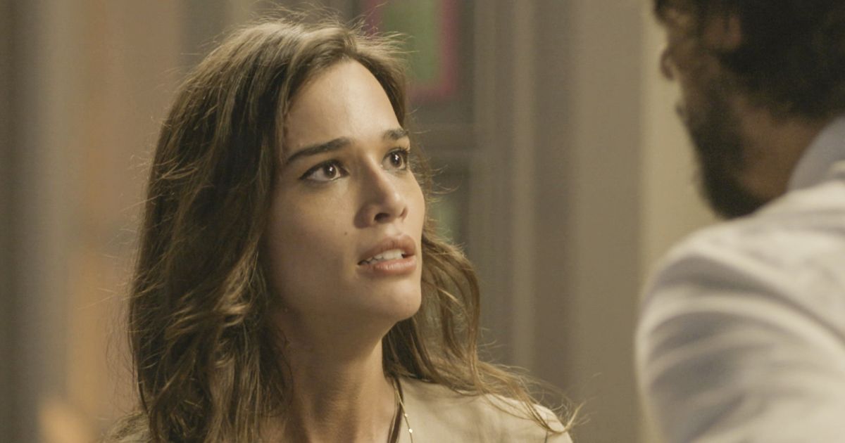 Labibe (Theresa Fonseca) recua na declaração ao ver que Maruan (Pedro ...