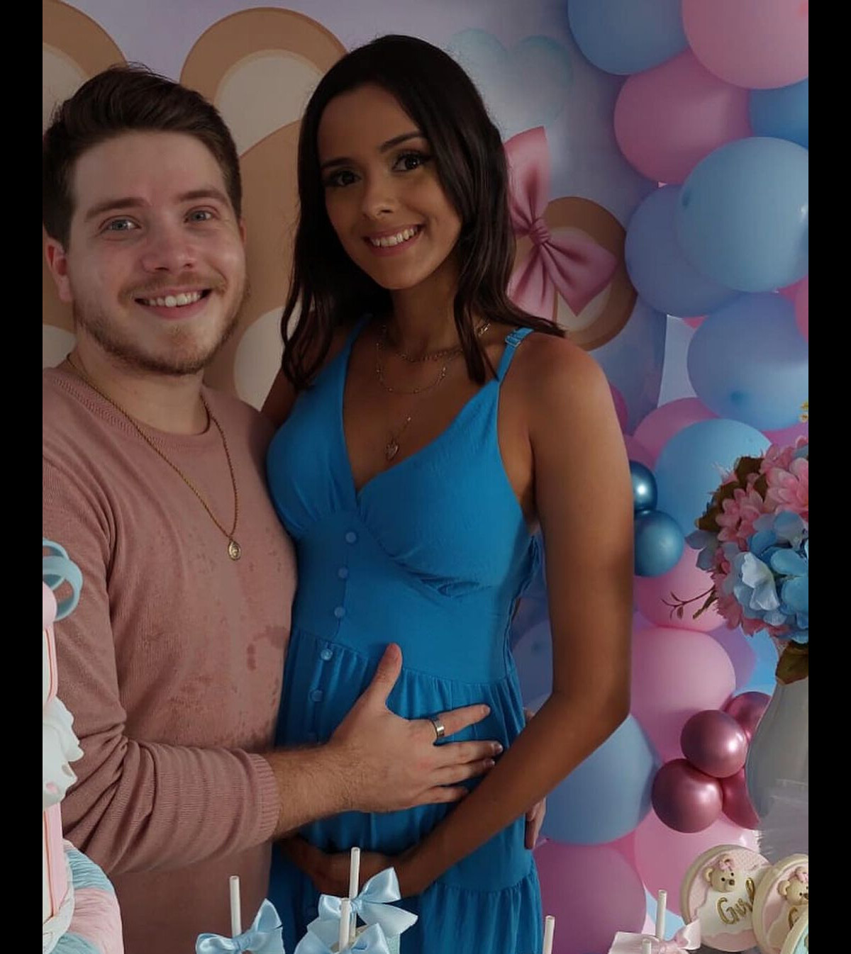 Foto: Pedro Malta e a mulher, Fernanda Malta, revelaram o sexo do ...