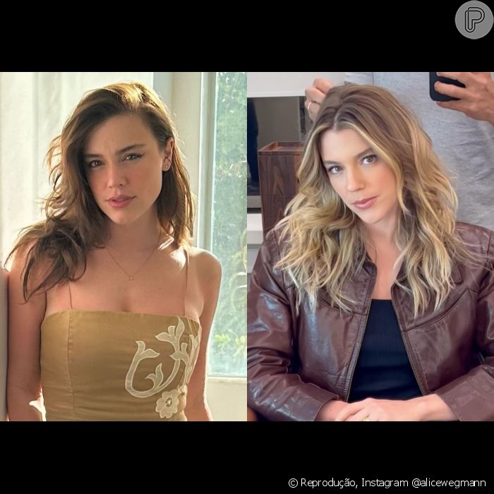 Alice Wegmann clareou o cabelo e surgiu mais loira - Purepeople