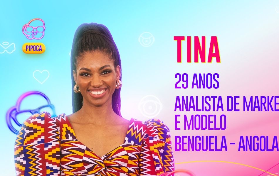BBB 23: Conheça Tina, participante angolana do time Pipoca do reality ...
