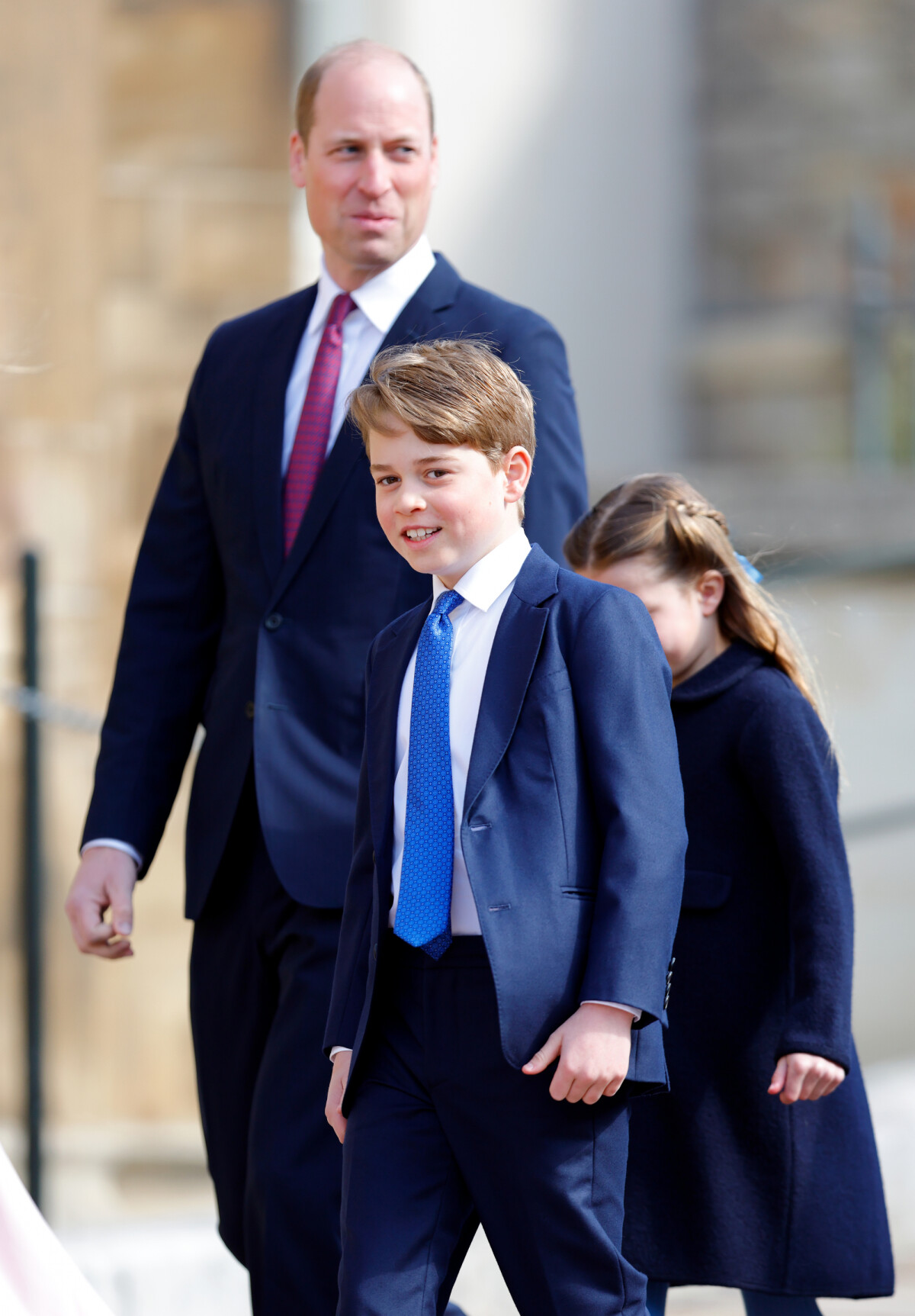Foto: Príncipe William e os filhos George e Charlotte também vestiram ...