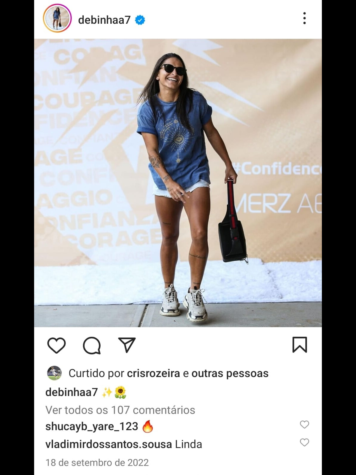 Foto: Debinha joga atualmente no time Kansas City Current nos Estados ...