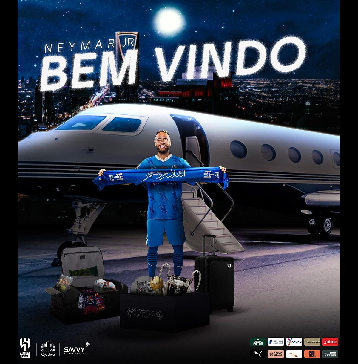 Foto: Neymar foi apresentado oficialmente como jogador do Al Hilal, na ...