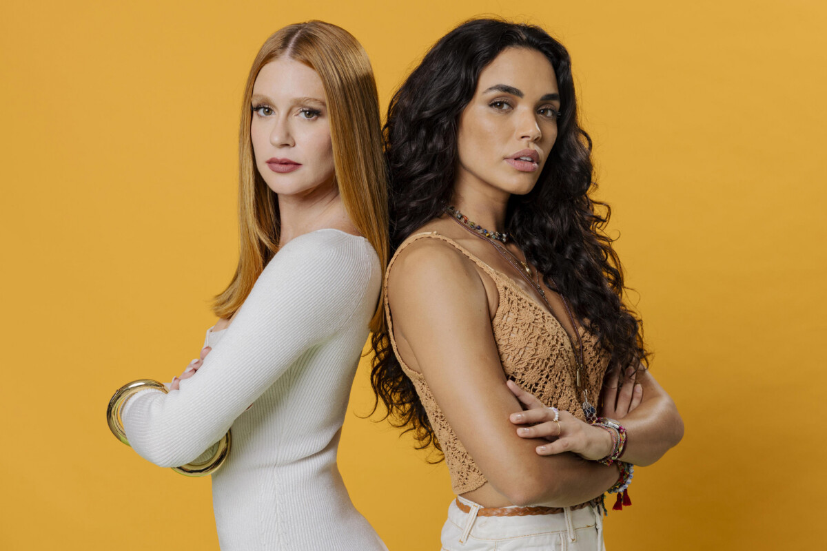 Foto: Preciosa (Marina Ruy Barbosa) e Luna (Giovana Cordeiro) se ...