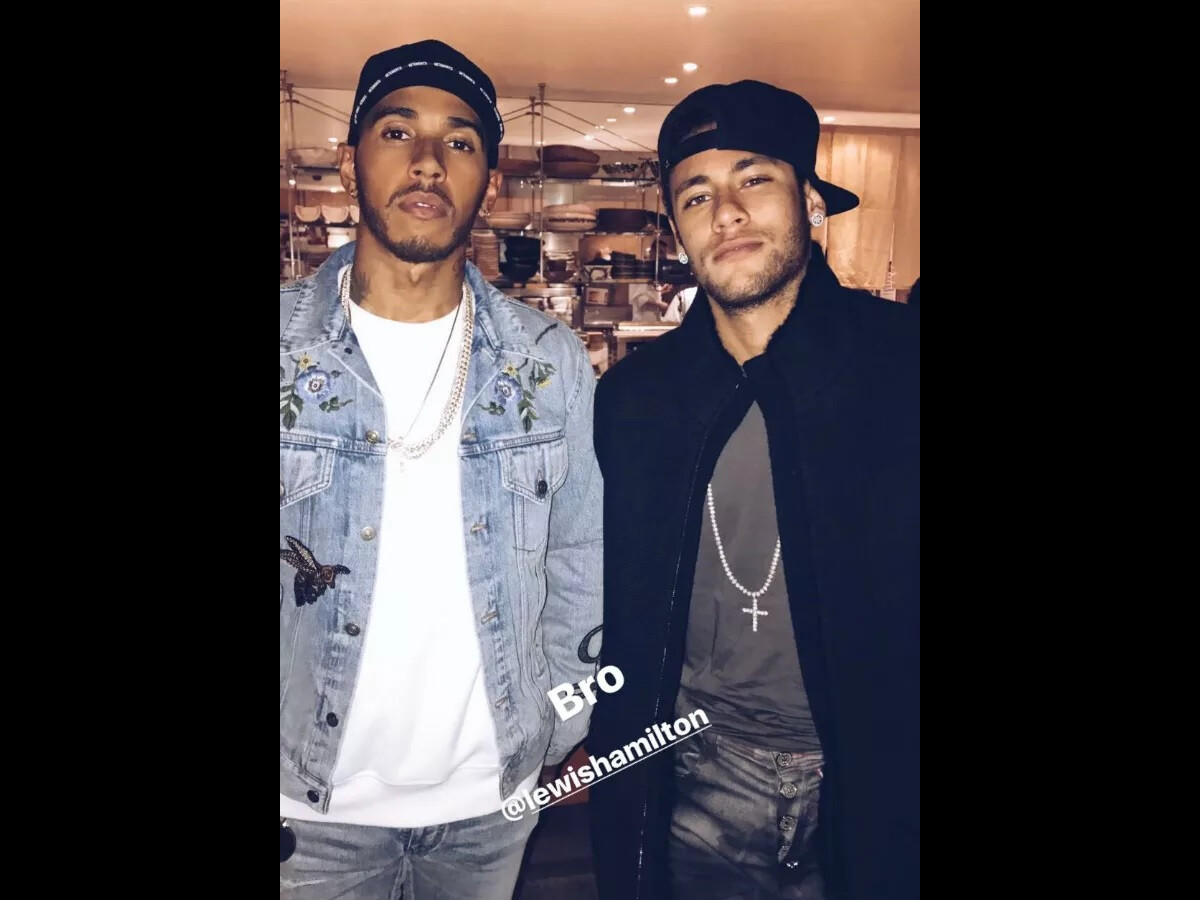 Foto: Lewis Hamilton e Neymar já postaram diversas fotos juntos ...