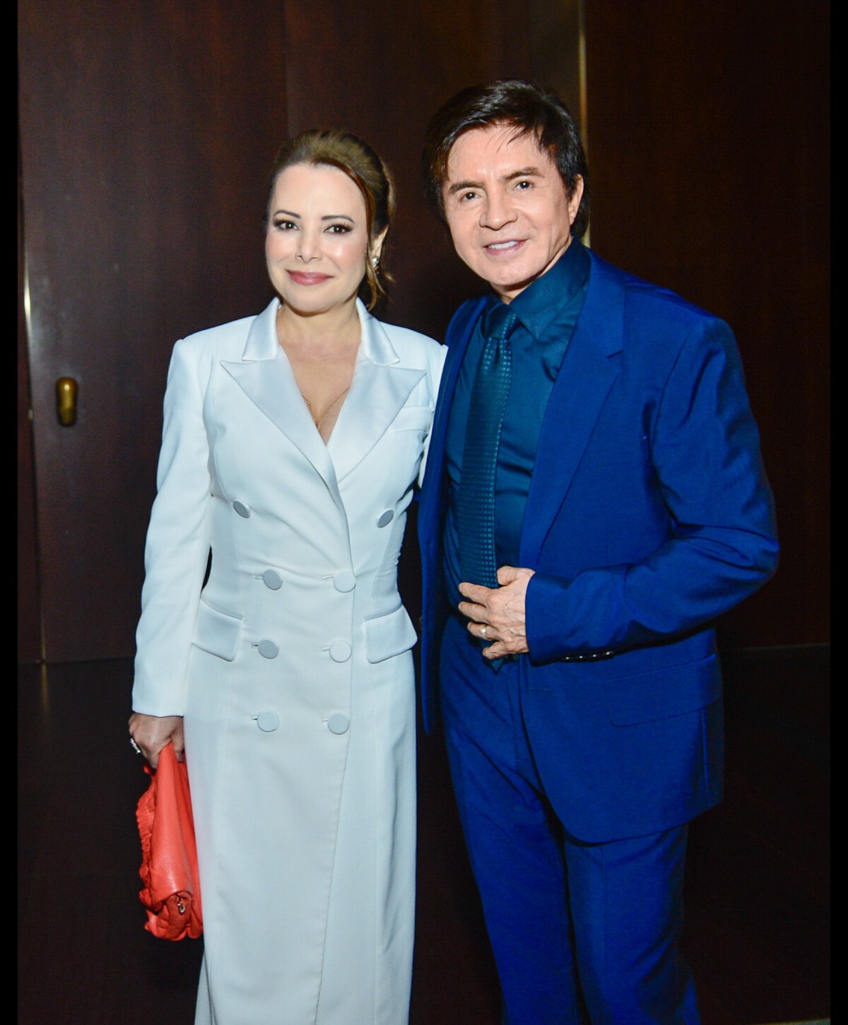 Foto: Xororó e Noely no prêmio GQ Men of the Year - Purepeople