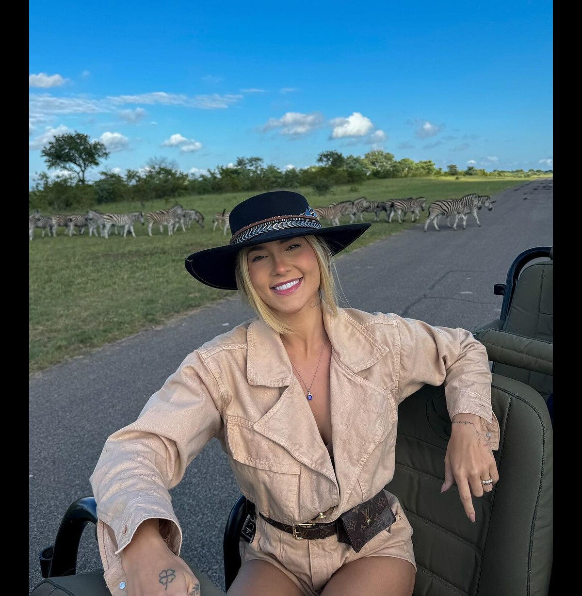 Foto: Em vários safaris, Virgínia Fonseca também tem se mostrado ...