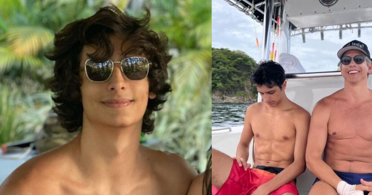 Quem é o filho de Márcio Garcia? Aos 20 anos, Pedro Garcia esbanja boa ...