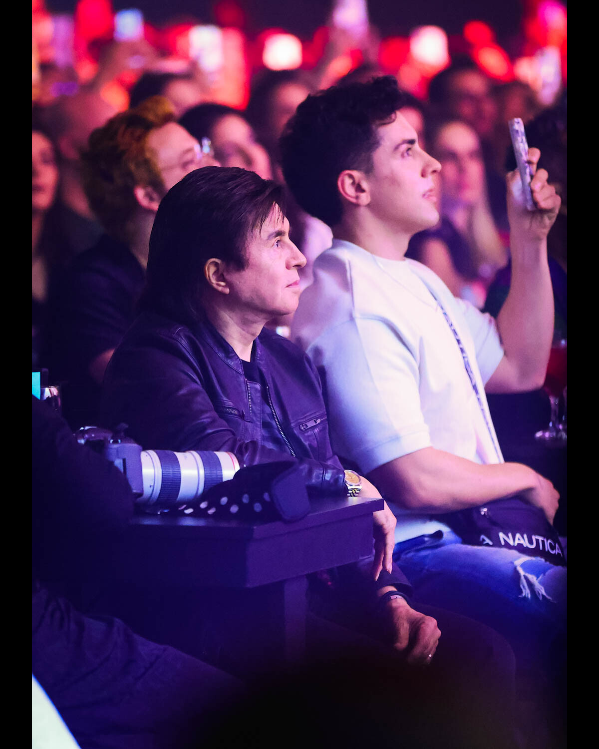 Foto: Sandy foi tietada pelo pai, Xororó, em último show antes da nova ...