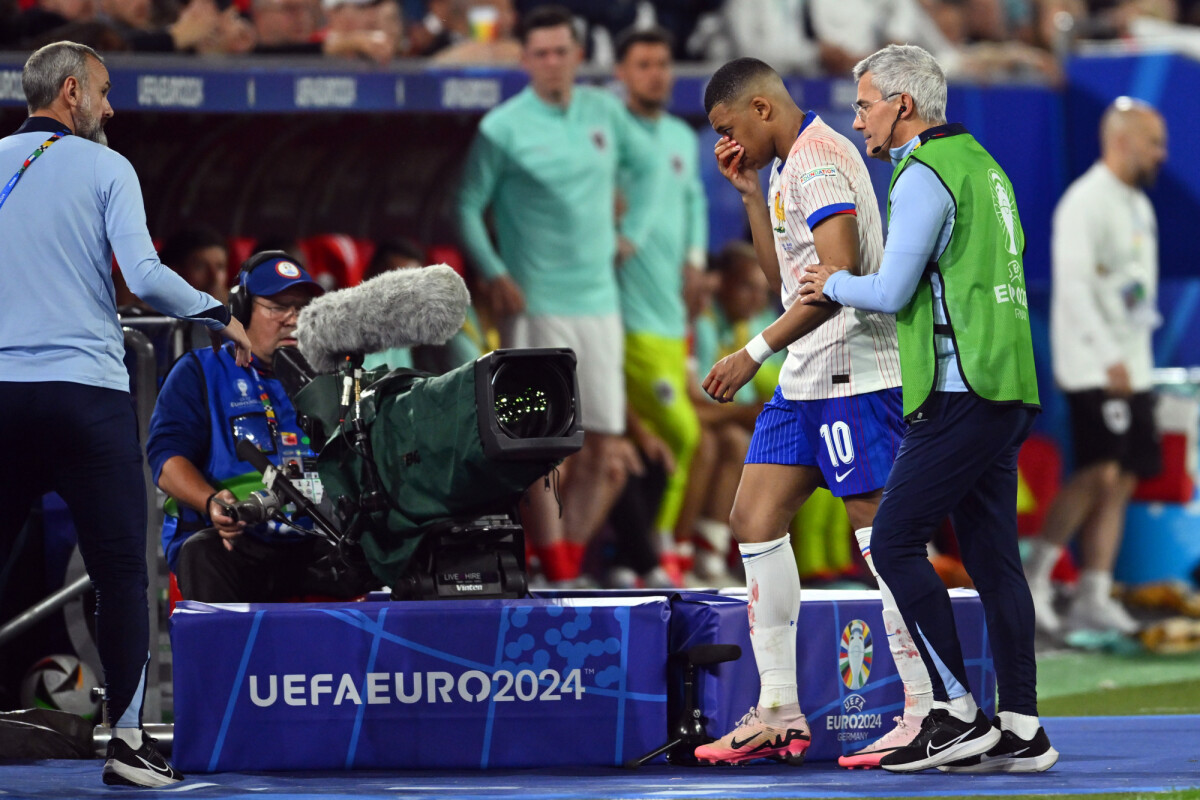 Foto: Internautas reagiram perplexos ao nariz de Mbappé: 'Parece um L ...