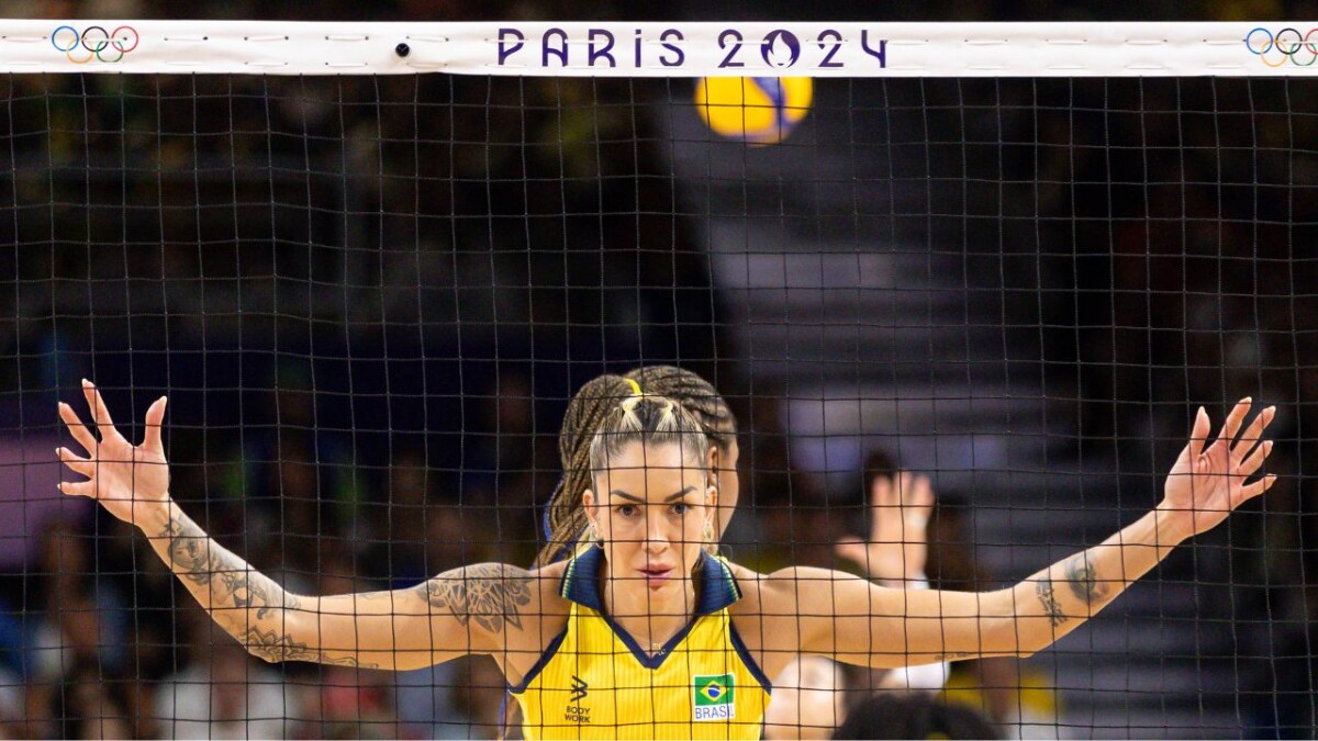 Foto: Thaísa Daher é titular da seleção feminina de vôlei nas ...