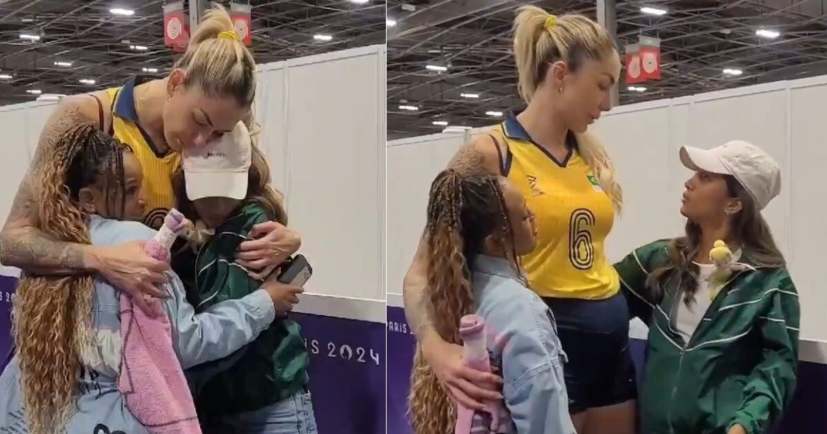 'Parece cena de Avatar': diferença de altura entre Thaísa, do vôlei ...