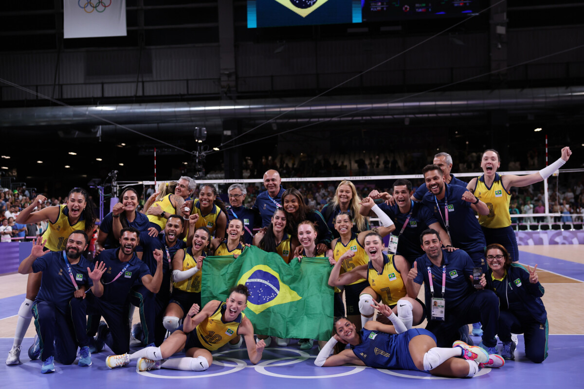 Foto: Thaisa Daher foi medalhista de bronze nas Olimpíadas 2024 ...
