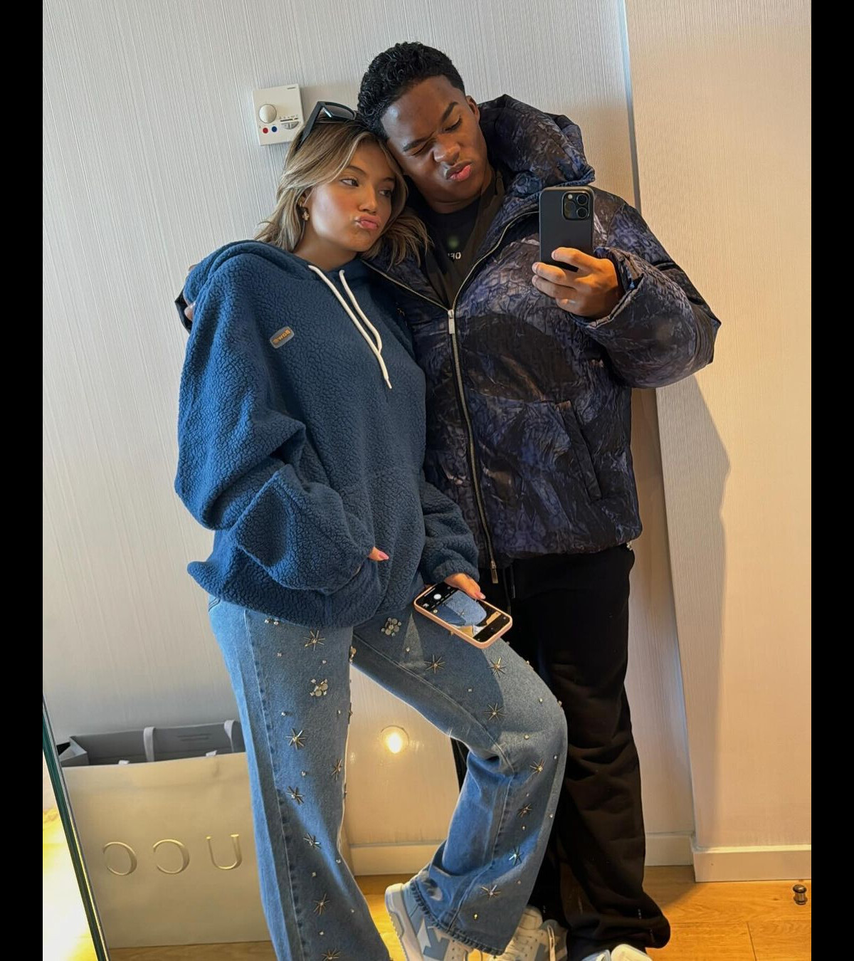 Foto: Endrick e Gabriely Miranda se casaram menos de um ano após se ...