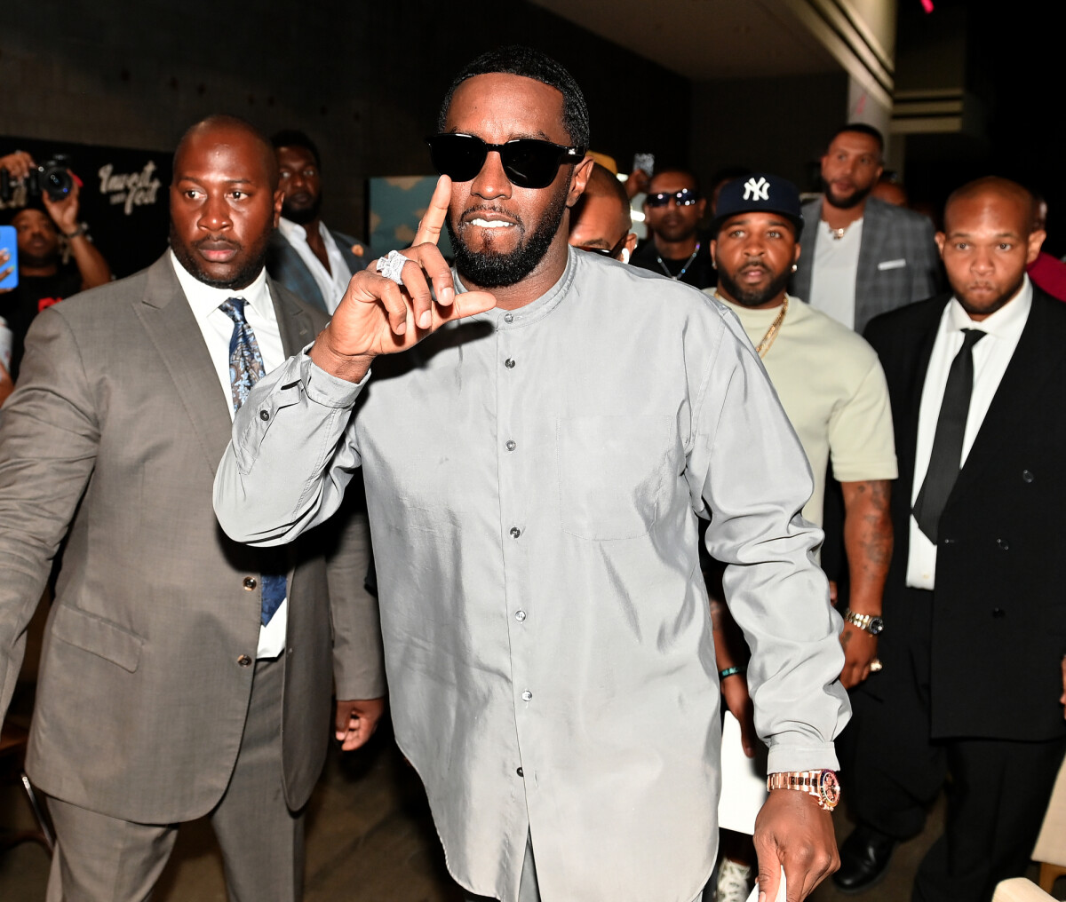 Foto: Caso P. Diddy: segundo informações do TMZ, a visita foi bastante ...