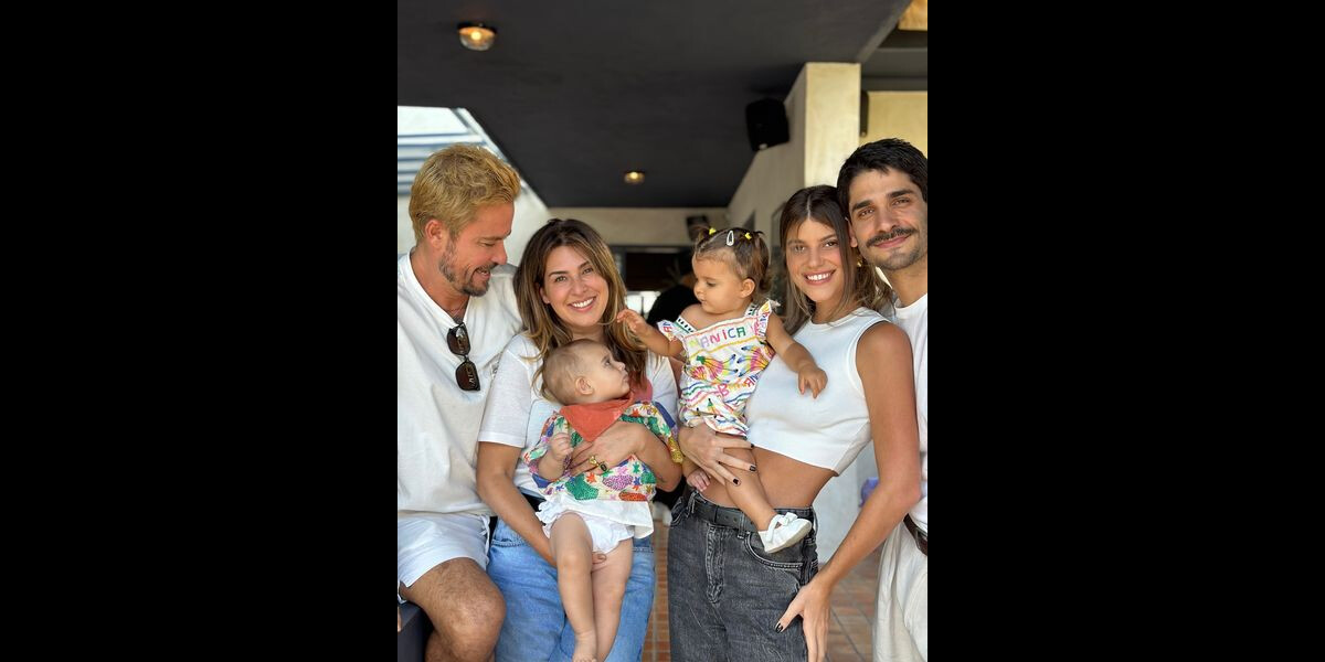 Foto: Fernanda Paes Leme e Paulinho Vilhena com seus respectivos ...