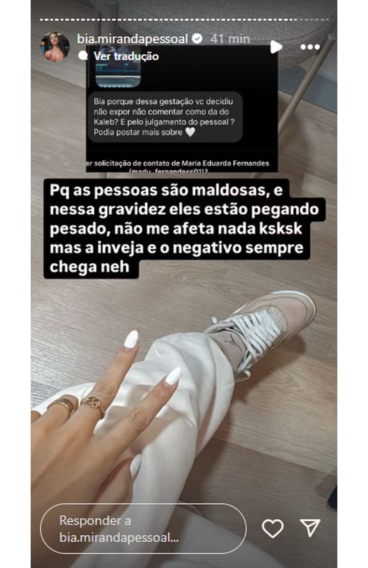 Foto Bia Miranda Vai Evitar Expor Nova Gravidez Purepeople 6685