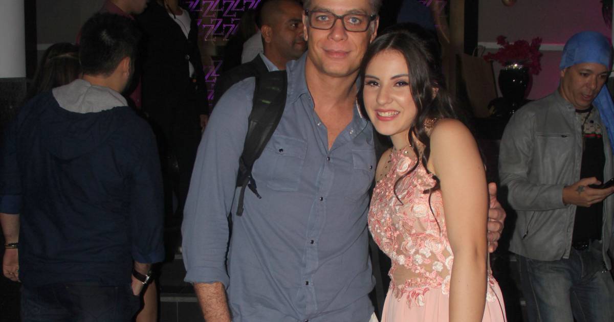Fabio Assunção prestigiou o aniversário da atriz Giovanna Rispoli ...