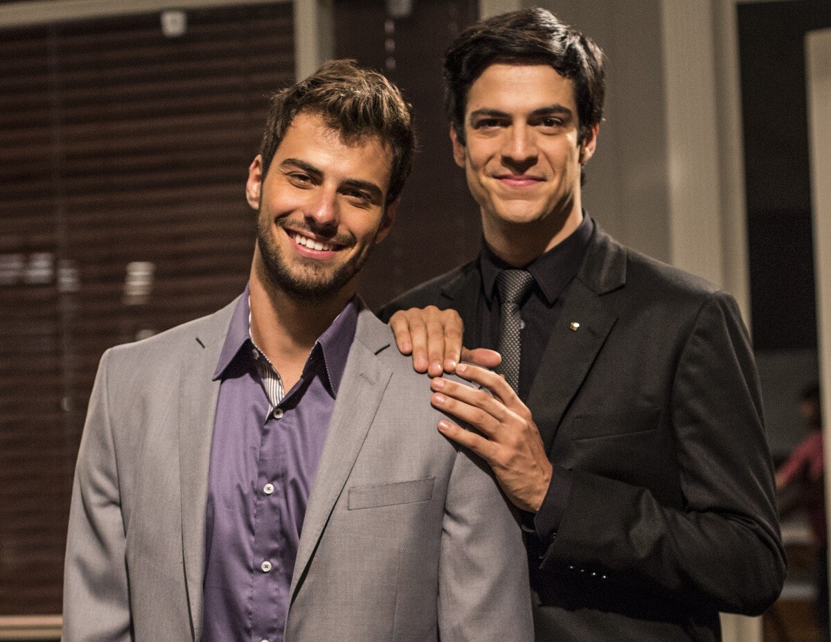 Foto: Félix (Mateus Solano) vai receber Anjinho (Lucas Malvacini ...
