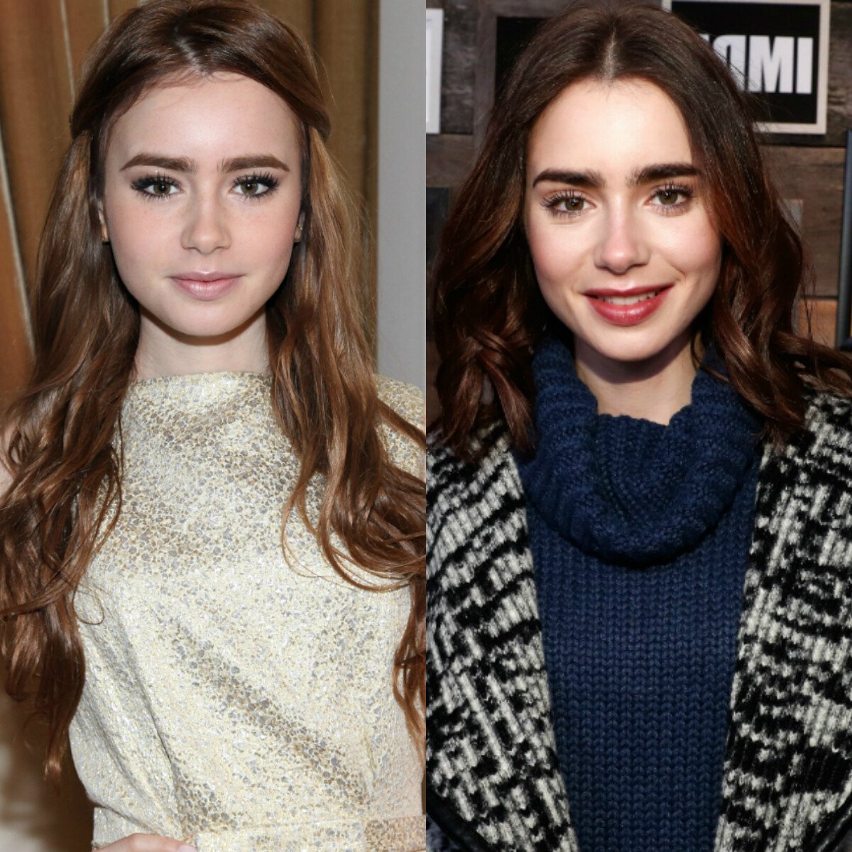 Foto: Lily Collins também integra a lista das famosas que deram adeus ...