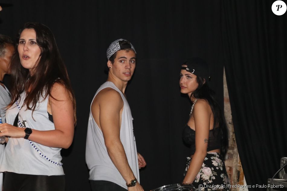 Biel levou seu novo romance, a modelo Duda Castro no Carnaval de ...