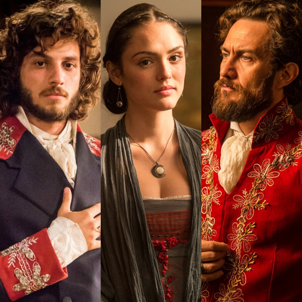 Foto: Anna (Isabelle Drummond) mente para Joaquim (Chay Suede) e diz ...