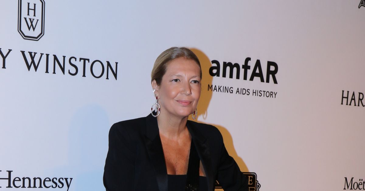 A diretora de estilo da Vogue Donata Meirelles, no baile de gala da ...