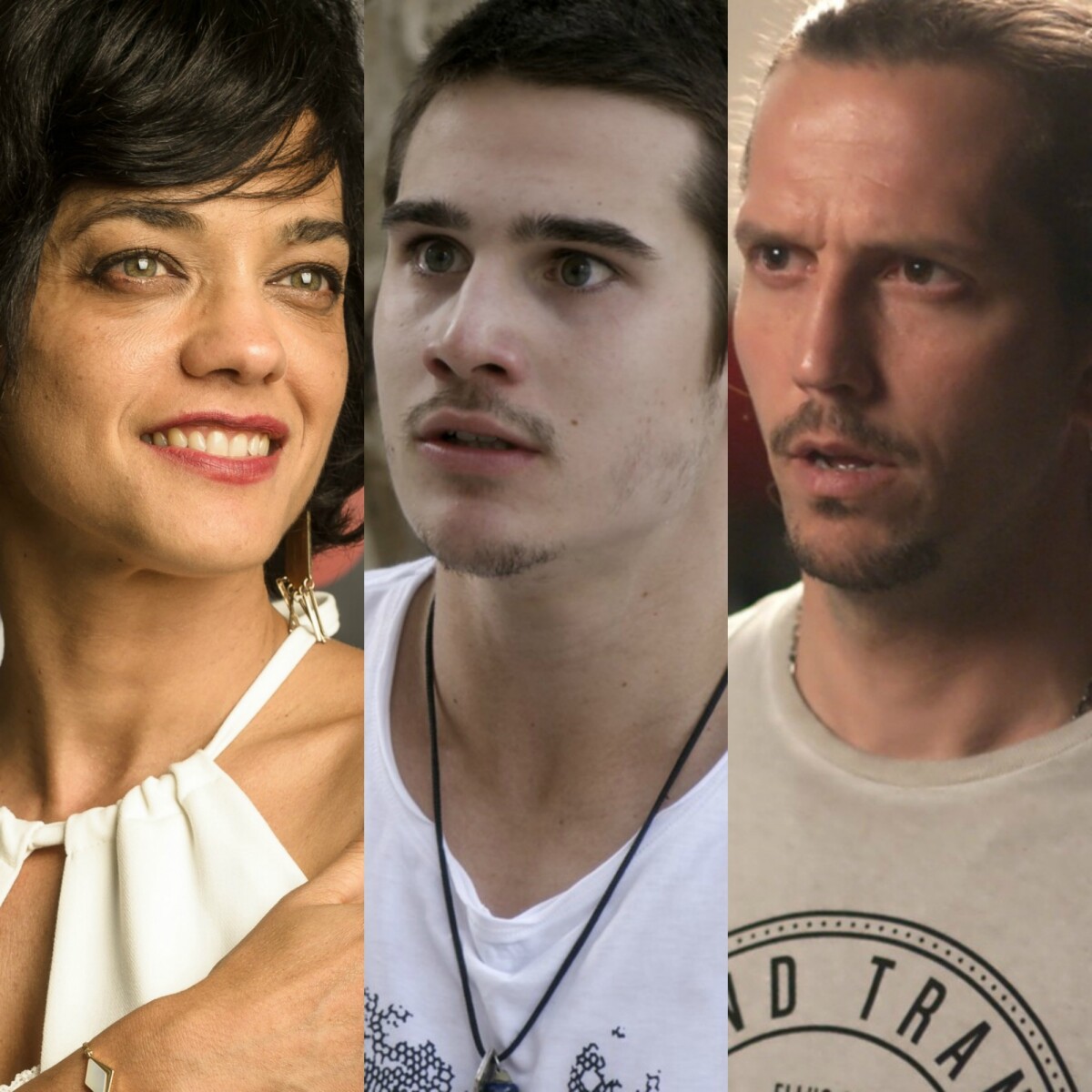 Foto: Mariane (Ana Cecília) surpreende Zac (Nicolas Prattes) e Gui ...