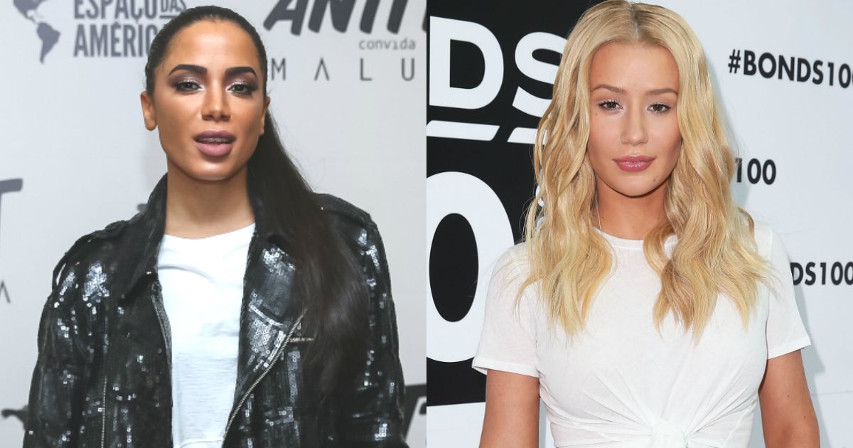 Anitta saiu em defesa de Iggy Azalea após fãs criticarem rapper por ...