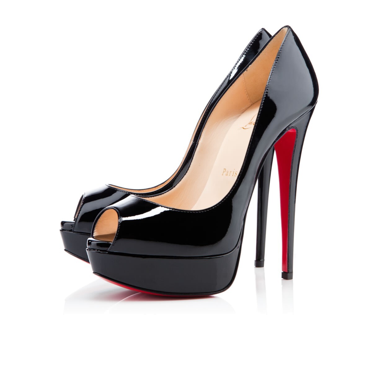 Foto: O modelo Lady Peep, de Christian Louboutin, custa aproximadamente ...