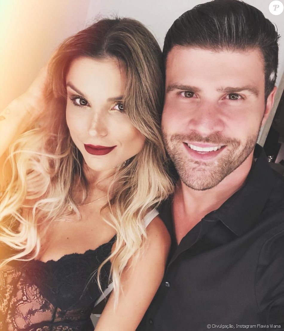 Flávia Viana festeja namoro com Marcelo Zangrandi: '4 meses que me ...