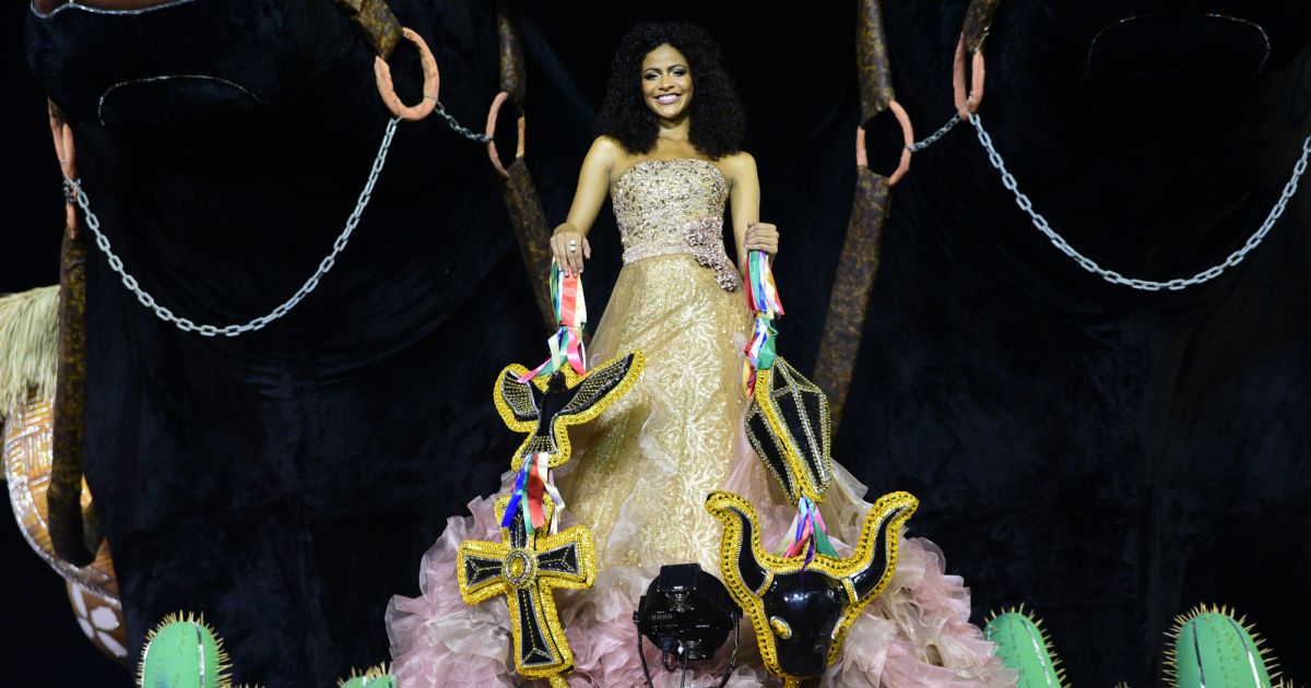 Monalysa Alcântara, Miss Brasil 2017, foi destaque no desfile da Vai ...