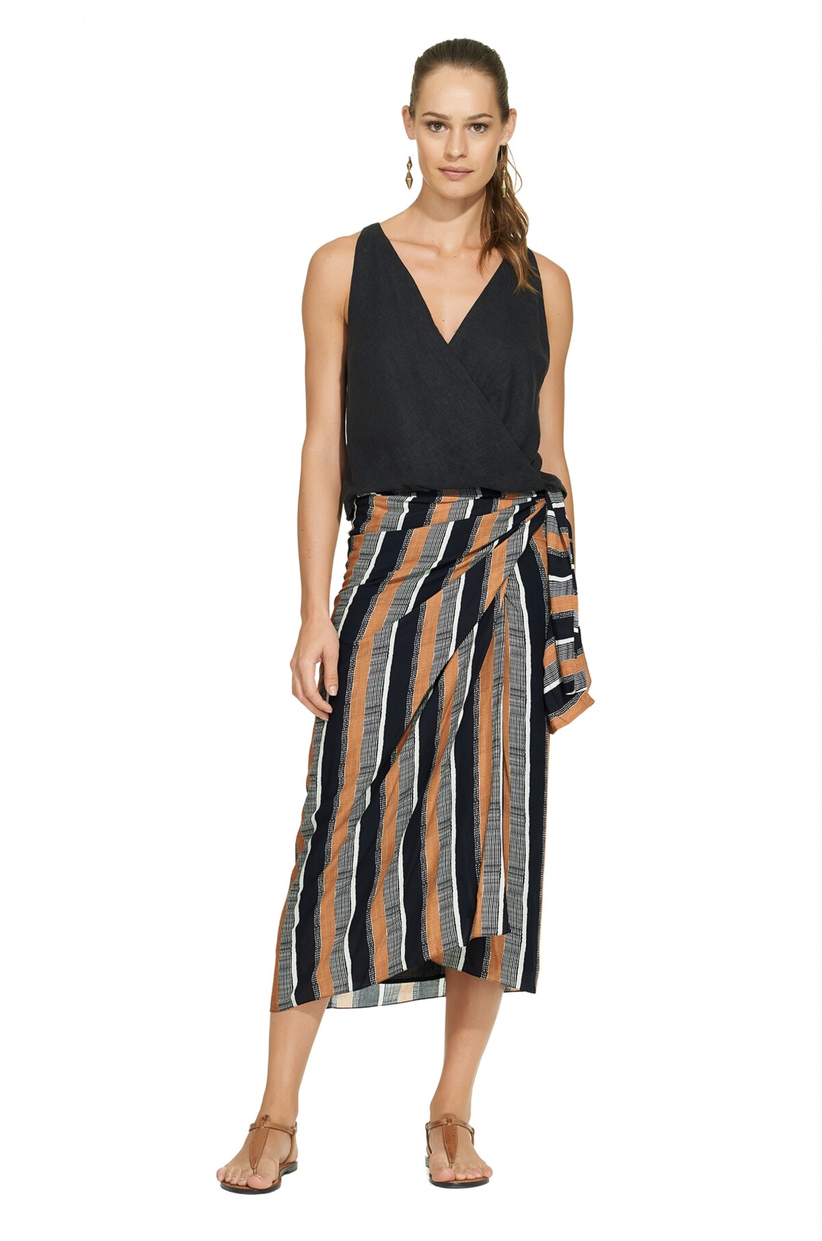 Foto: Katy Perry escolheu uma saia midi de marca beachwear brasileira ...