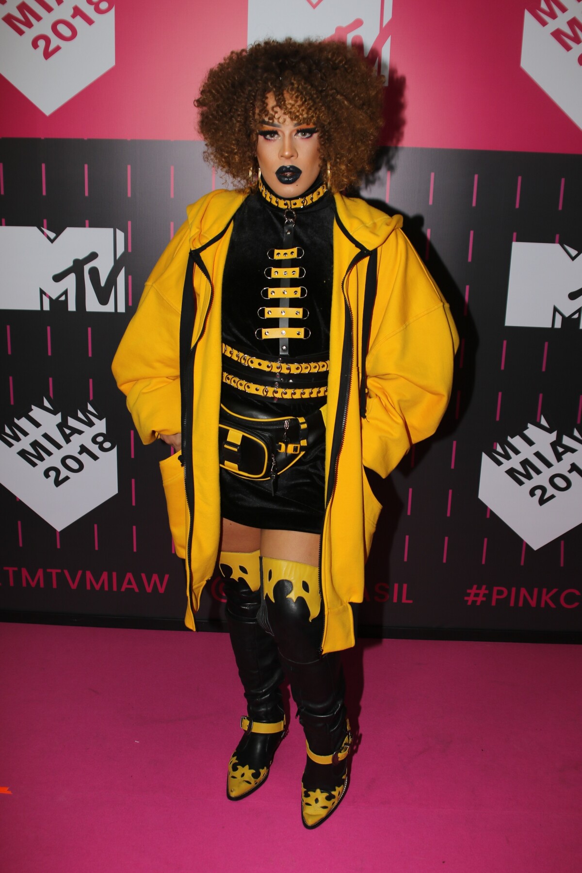 Foto: Gloria Groove no MTV Millennial Awards Brasil 2018, realizado no ...
