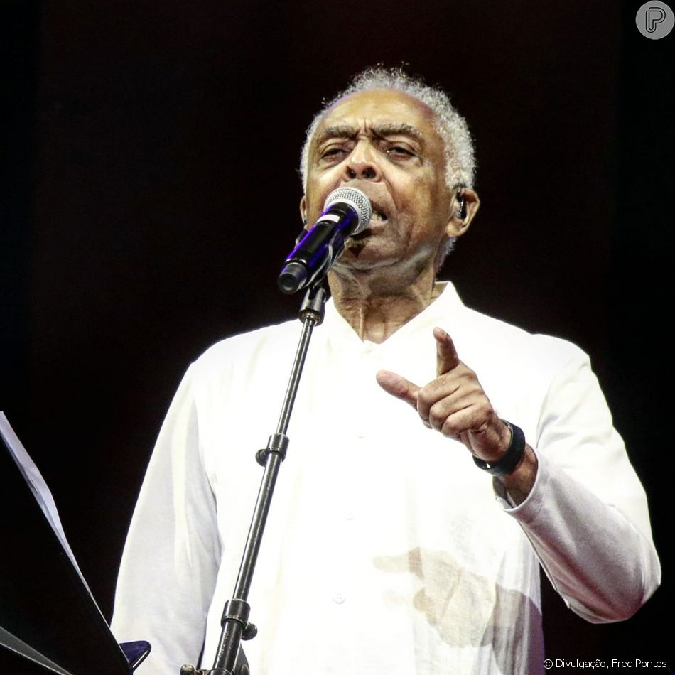 Gilberto Gil fez show no Back2Black in Concert, no Rio, nesta sexta ...