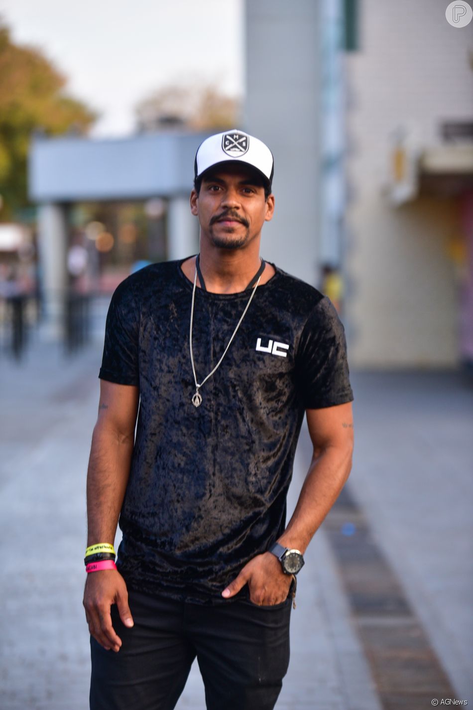 Marcello Melo Jr. no aniversário da influencer Gabi Lopes - Purepeople