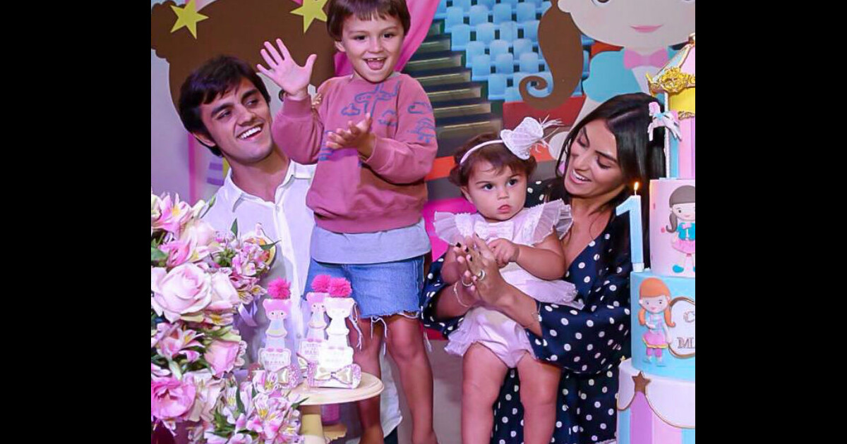 Filha de Felipe Simas vai à escola pela 1ª vez: 'Não queria voltar para ...