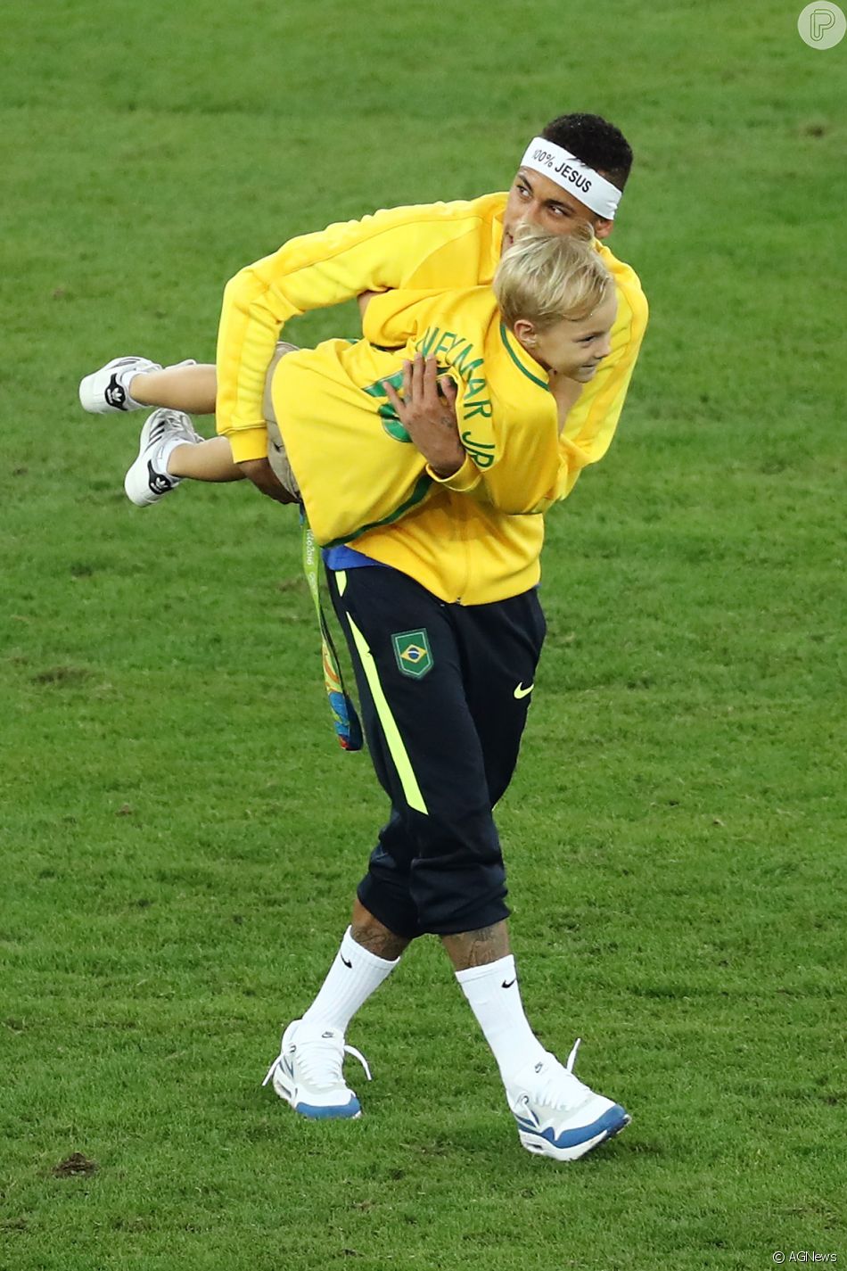 Davi Lucca fez festa de sete anos com tema da seleção brasileira ...
