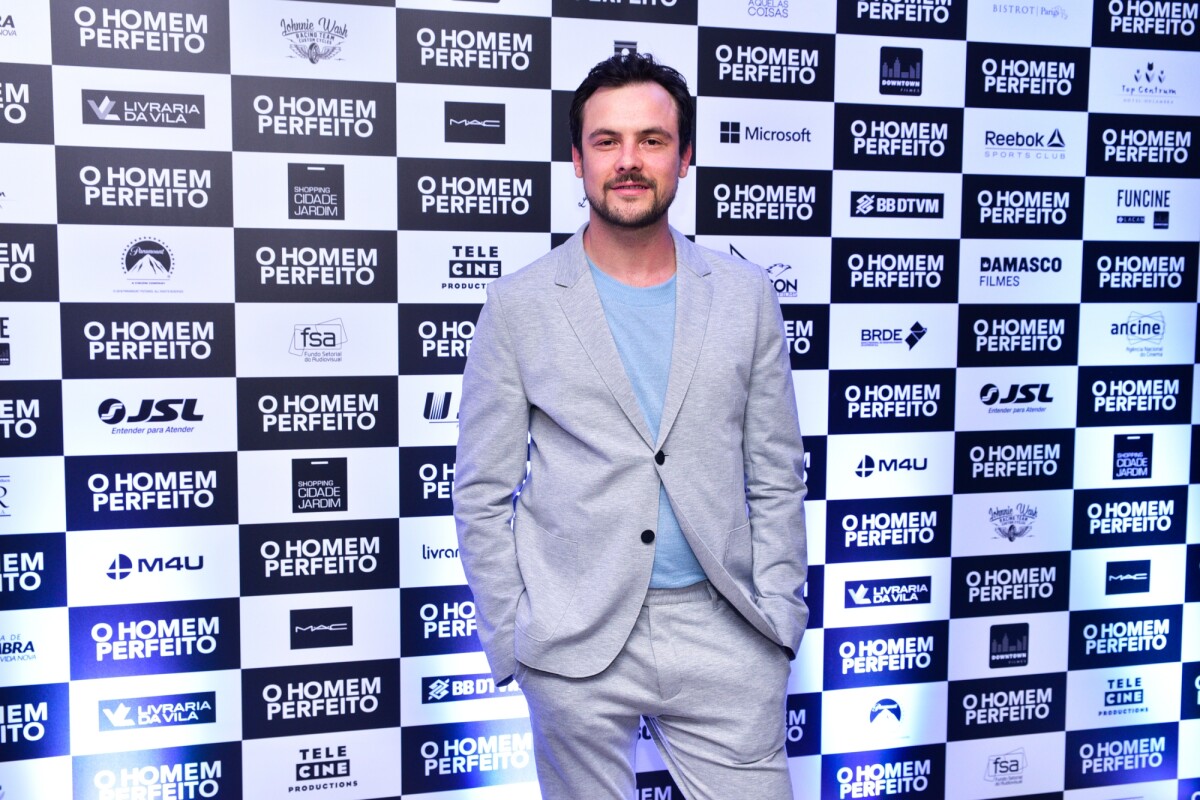 Foto: Sergio Guizé a pré-estreia do filme 'O Homem Perfeito' no ...