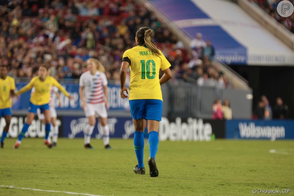 Marta, é a camisa 10 da Seleção e a maior aposta - Purepeople
