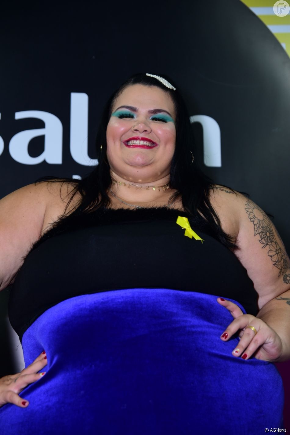 Thais Carla aposta em make colorida para evento Beauty Fair 2019 ...