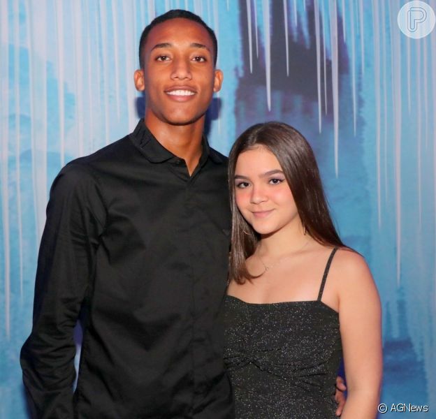 Mel Maia mostra vídeo com João Pedro, jogador do Fluminense, e se ...