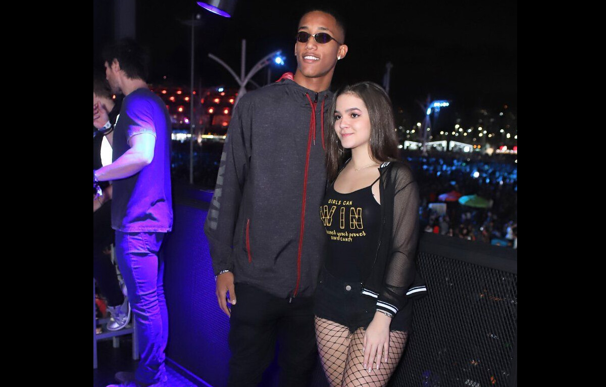 Foto: Mel Maia e o namorado, João Pedro, posam juntos e detalhe ...