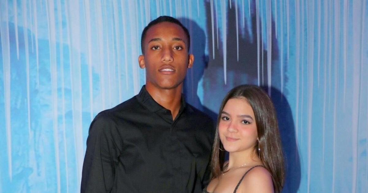 Mel Maia e namorado, João Pedro, combinam looks em foto: 'Melhor ...